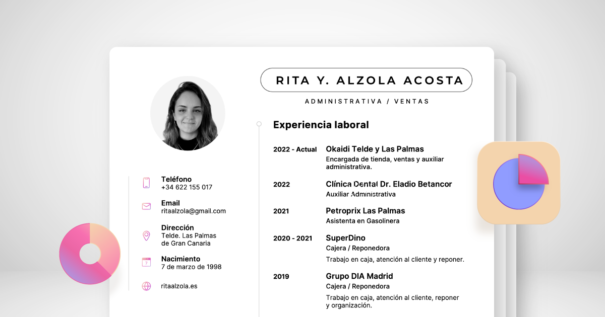 CV Rita Y. Alzola Acosta • Inicio